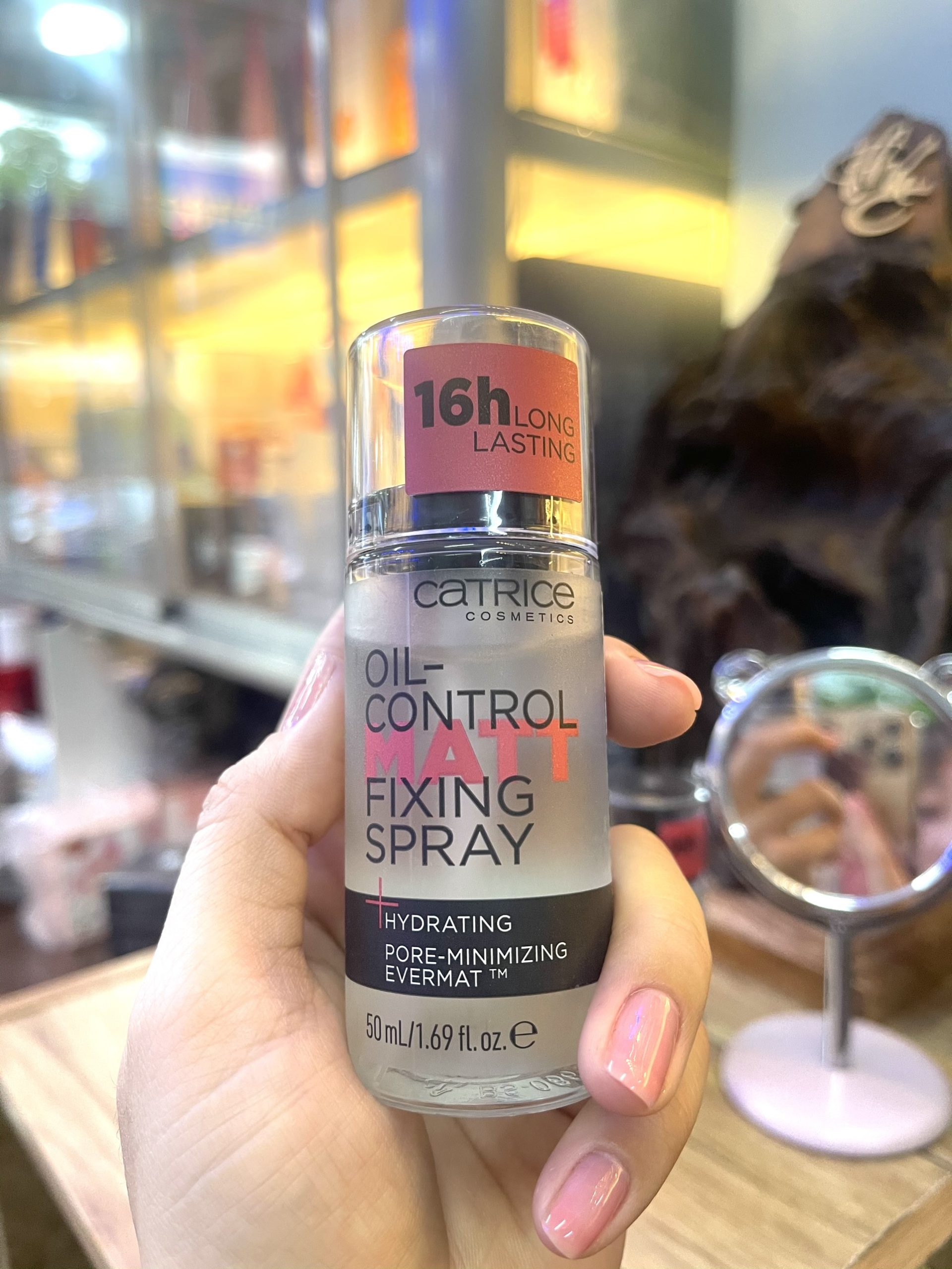 Xịt Khoá Nền Kiềm Dầu Catrice Oil-Control Matt Fixing Spray 16 Giờ - Mỹ ...